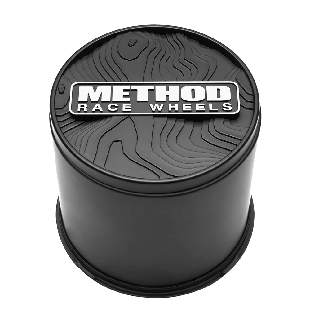 Topo Push Through Centre Cap | Black – Method Race Wheels Australia
